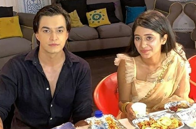 Mohsin Khan and Shivangi Joshi celebrate Iftar on Yeh Rishta Kya Kehlata Hai sets